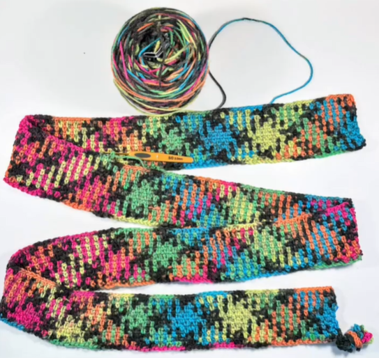 Long Sequence – Color Pooling Crochet