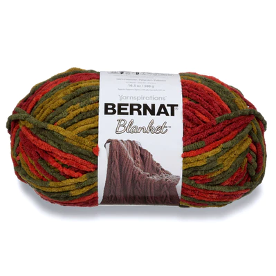 Bernat Blanket: Harvest – Color Pooling Crochet