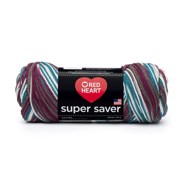 Red Heart Super Saver: Antique – Color Pooling Crochet