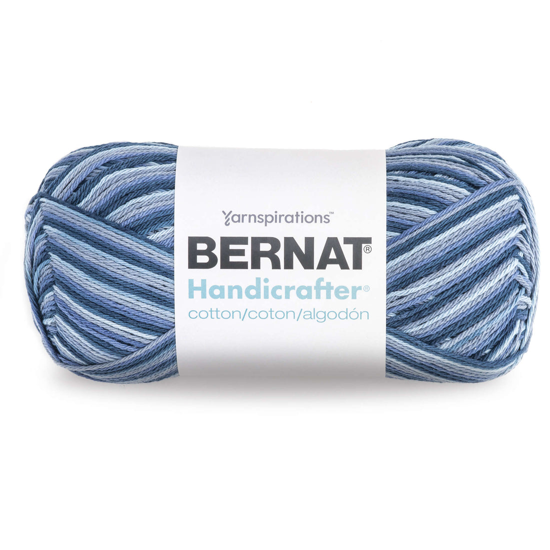 Bernat Handicrafter: Blue Camo – Color Pooling Crochet