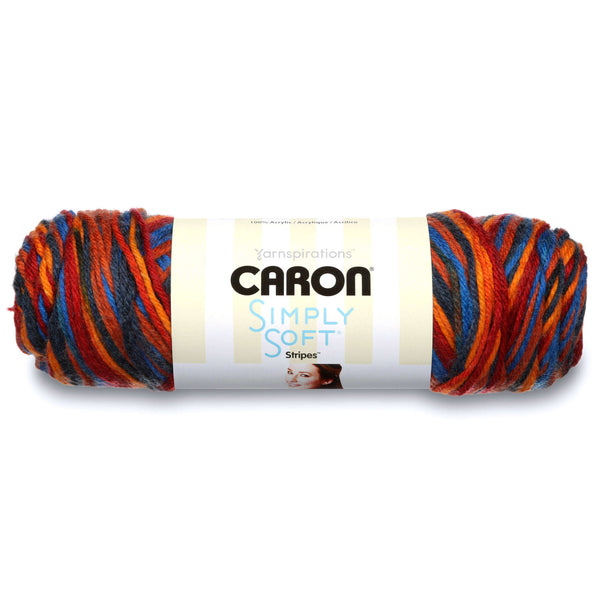 Caron Simply Soft Stripes: Central Park – Color Pooling Crochet