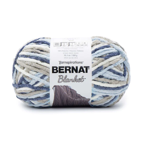 Bernat Blanket: Cloudy Sky – Color Pooling Crochet