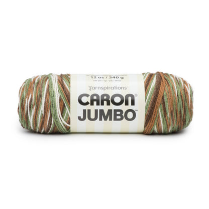 Caron Jumbo: Deep Woods – Color Pooling Crochet