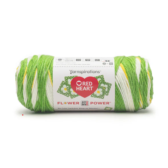 Red Heart Flower Power: Flower Field – Color Pooling Crochet