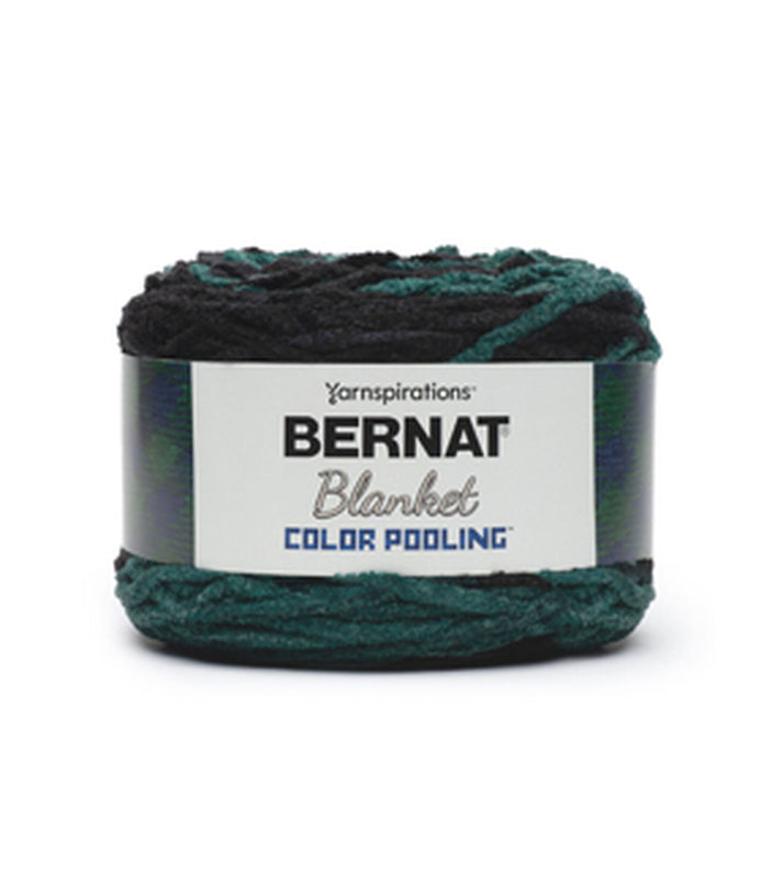Bernat Blanket Color Pooling: Forest Plaid – Color Pooling Crochet