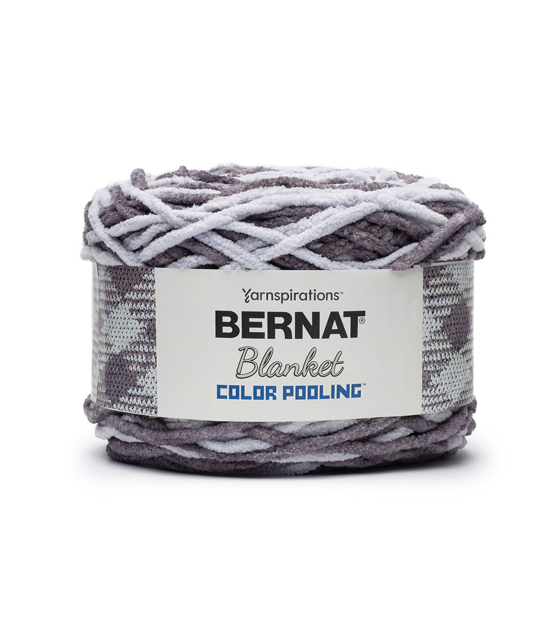 Bernat Blanket Color Pooling: Grey White – Color Pooling Crochet