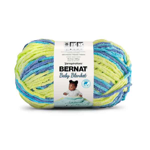 Bernat Baby Blanket: Handsome Guy – Color Pooling Crochet