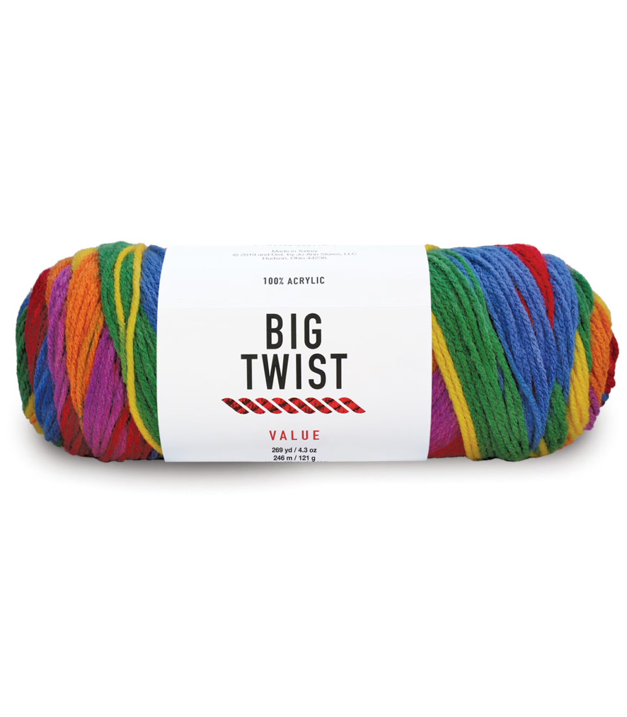 Big Twist Value: Rainbow Wish – Color Pooling Crochet