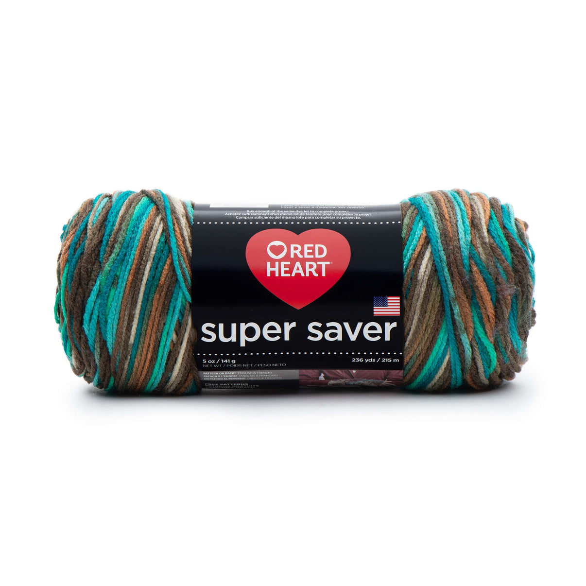 Red Heart Super Saver: Reef – Color Pooling Crochet