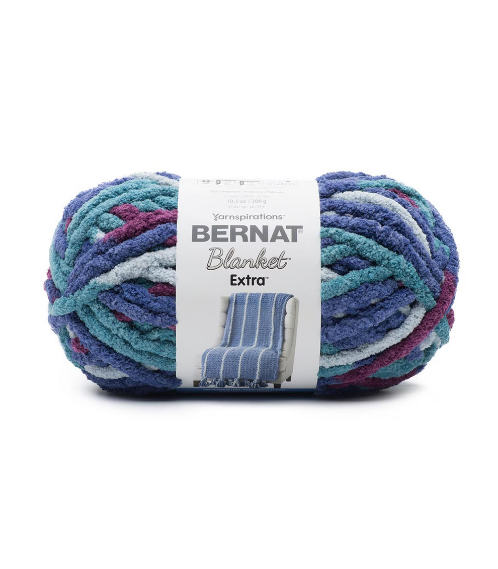 Bernat Blanket Extra: Speckled Moonrise – Color Pooling Crochet